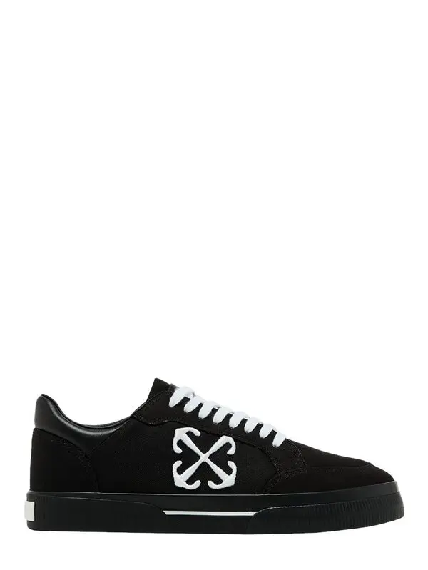 Off-White Low Vulcanized Sneakers - Black