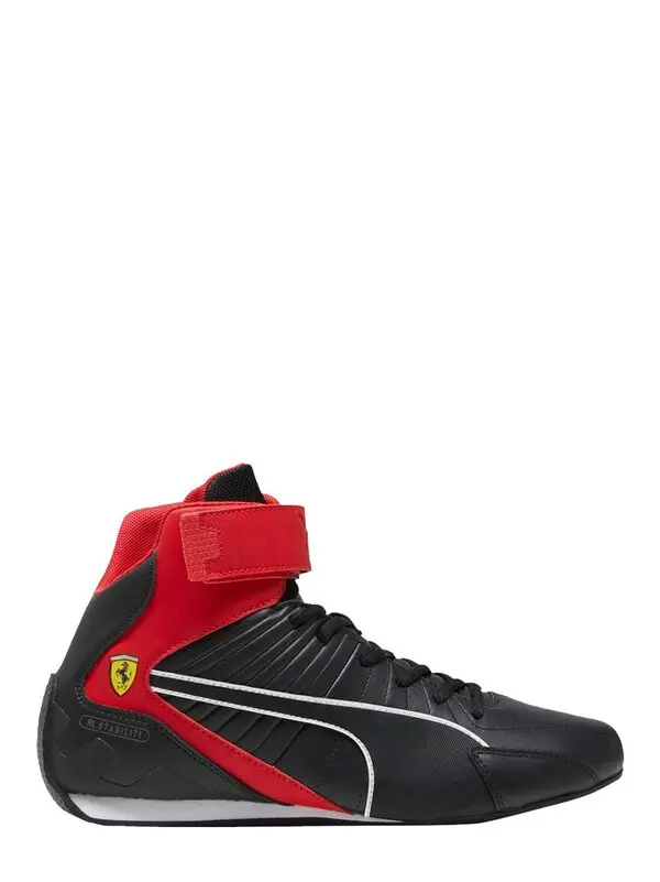 PUMA Scuderia Ferrari Kart Cat Rl Mid Sneakers - Black