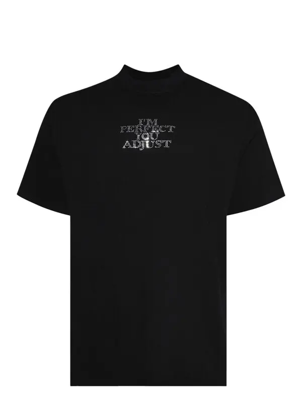 Vetements Regular Fit T-shirt - Black