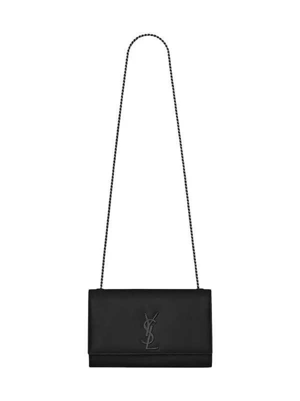 Saint Laurent Medium Kate Chain Bag - Black