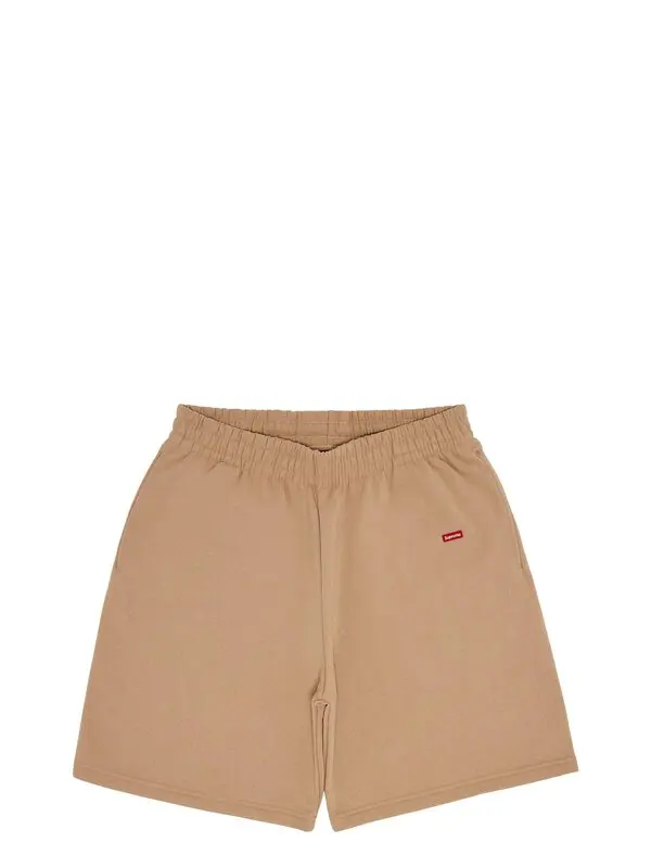 Supreme Small Box Sweatshort - Tan