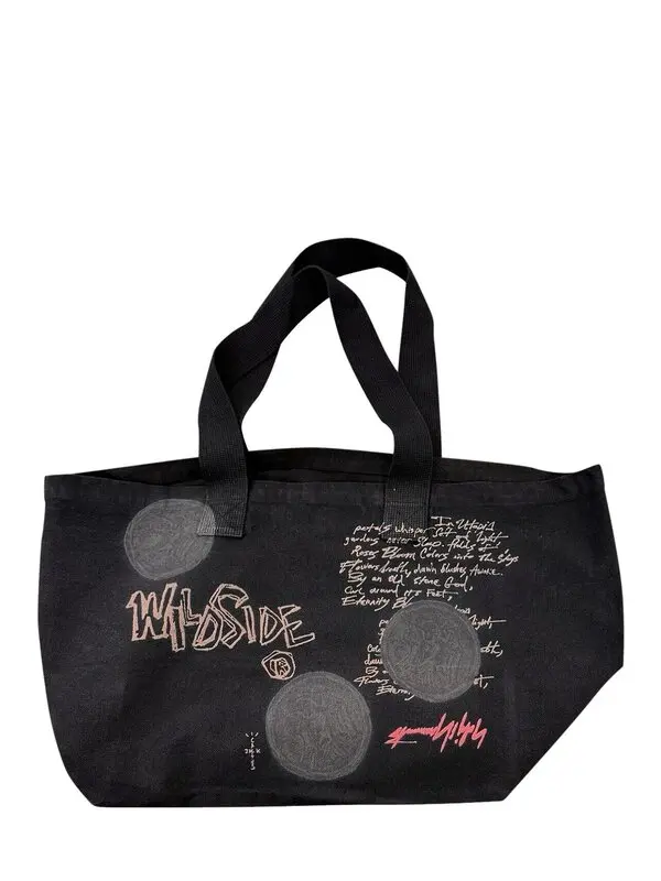 CACTUS JACK BY TRAVIS SCOTT X Wildside Yohji Yamamoto Tote Bag - Black