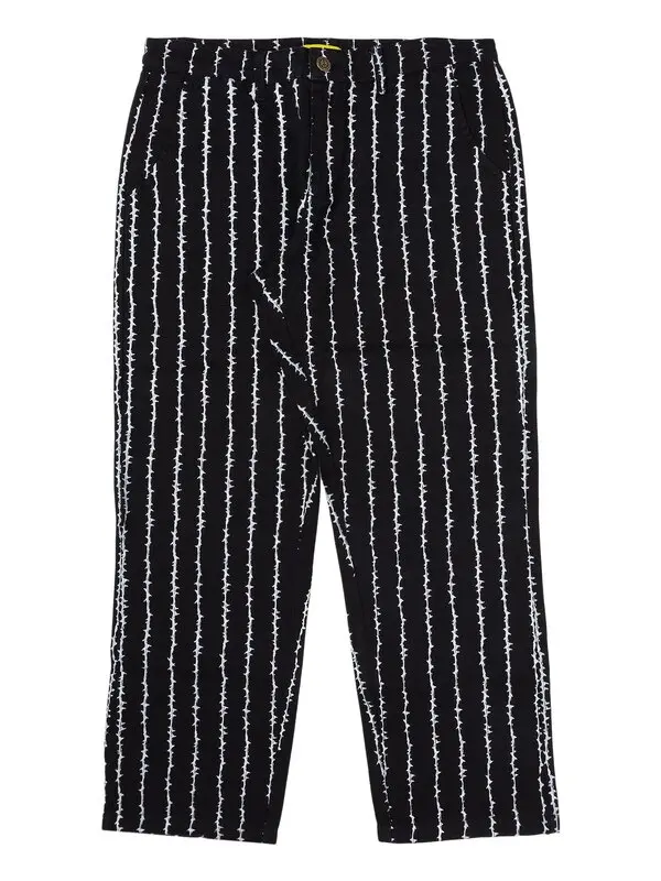 CHINATOWN MARKET Thorns Trouser Pants - Black