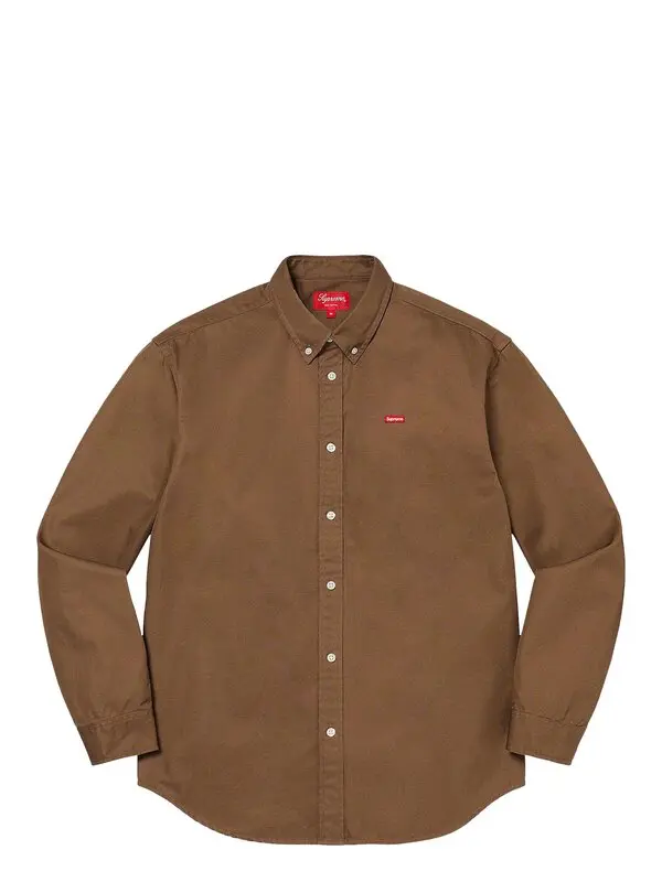 Supreme Small Box Shirt - Brown