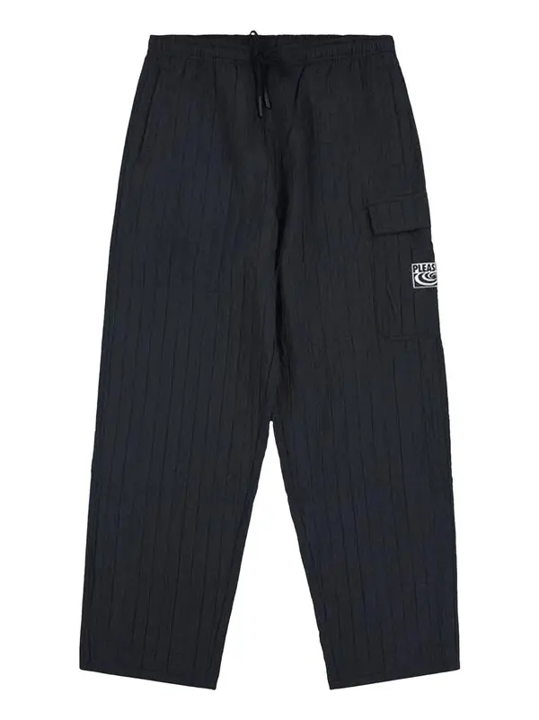 PLEASURES Rescue Pleated Cargo Pants - Black
