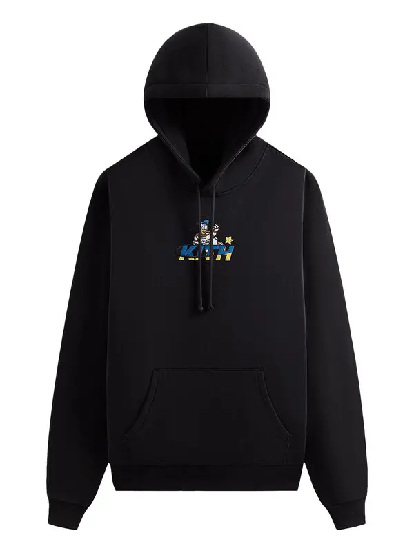 Kith X Disney Donald Duck Astronaut Nelson Hoodie - Black