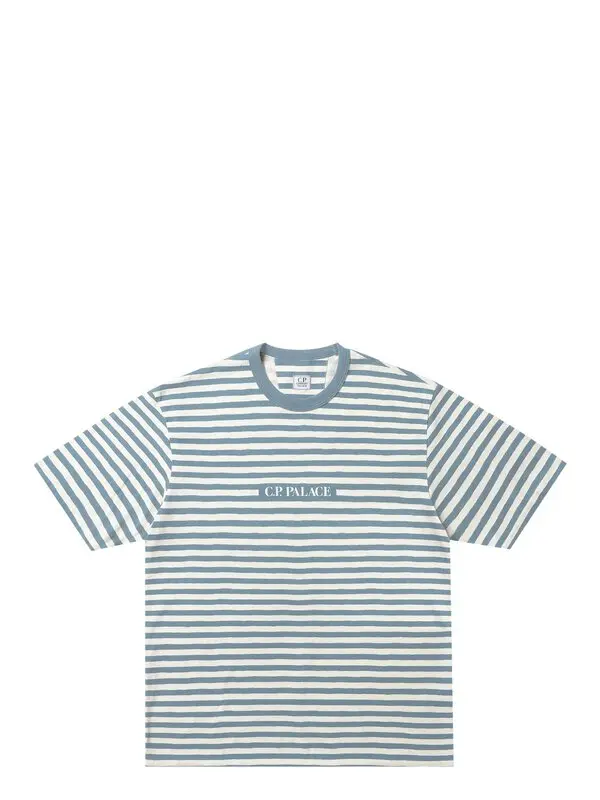 PALACE X C.p. Company Jersey Printed T-shirt - Blue