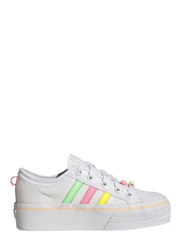 Adidas Nizza Platform J Sneakers - White