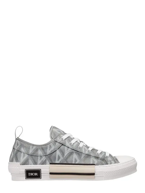 Dior B23 Cd Diamond Low Top Sneakers - Grey