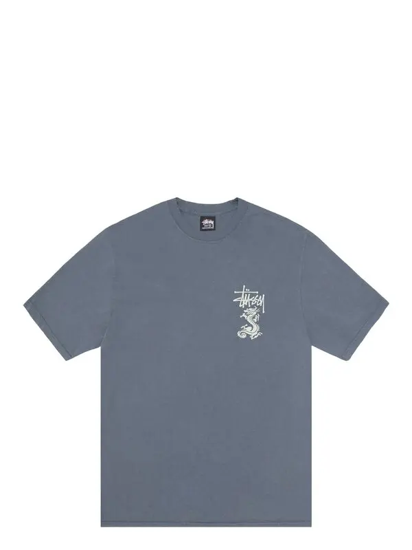 StÜssy Double Dragon Tee - Blue