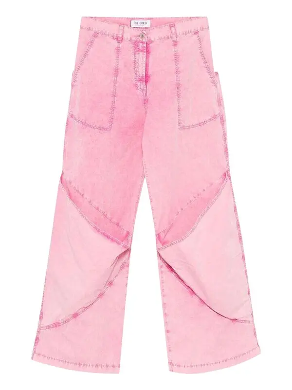 Attico Wide-leg Jeans - Pink