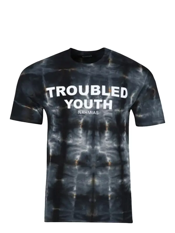 NAHMIAS Troubled Youth T-shirt - Black
