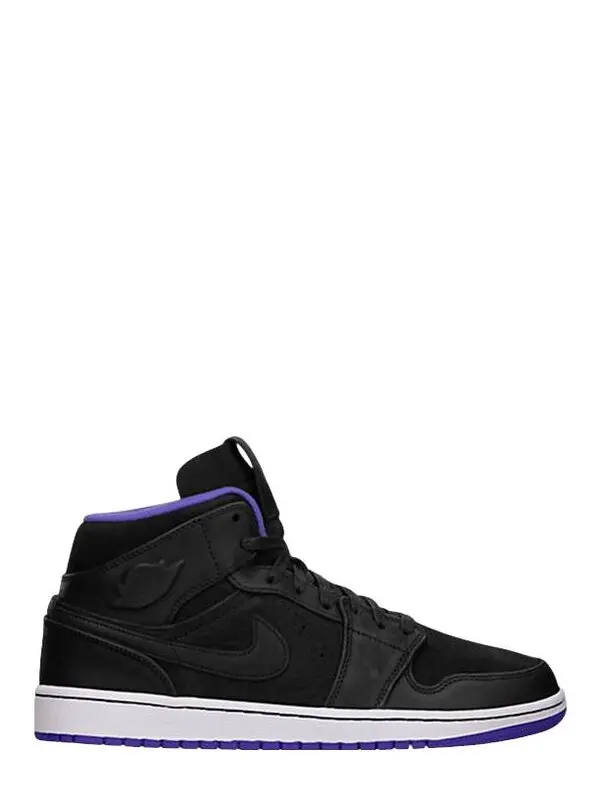 JORDAN 1 Mid Nouveau Sneakers - Black