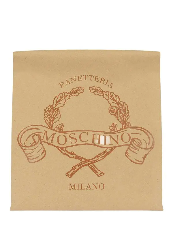 Moschino Paper Bag - Brown