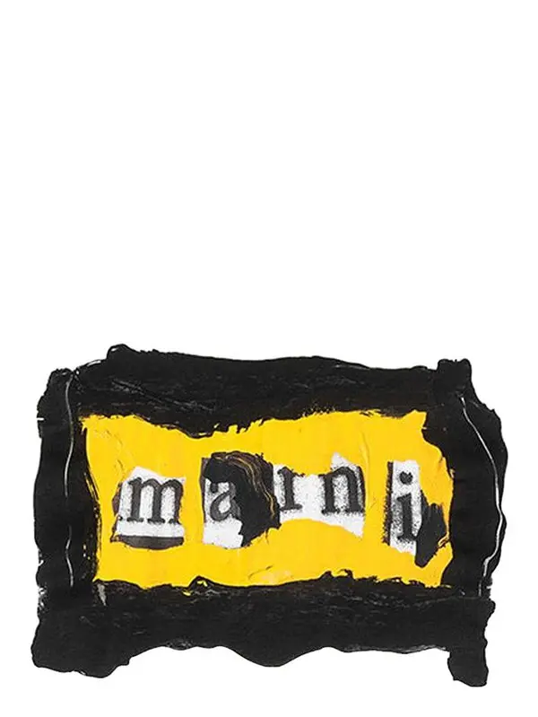 Marni Logo Printed Crewneck T-shirt - White