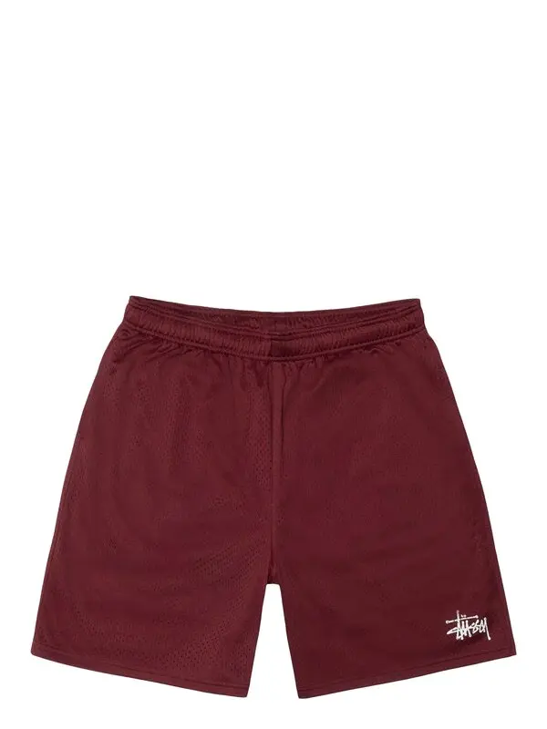 StÜssy Basic Mesh Short - Red
