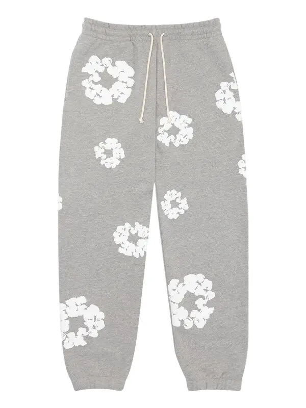 DENIM TEARS The Cotton Wreath Sweatpants - Grey