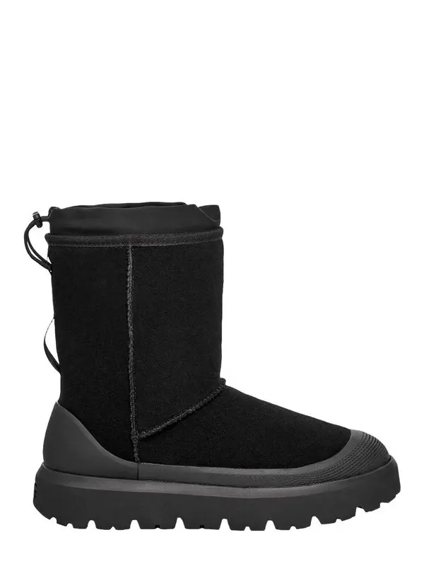UGG Classic Short Weather Hybrid Boots - Black