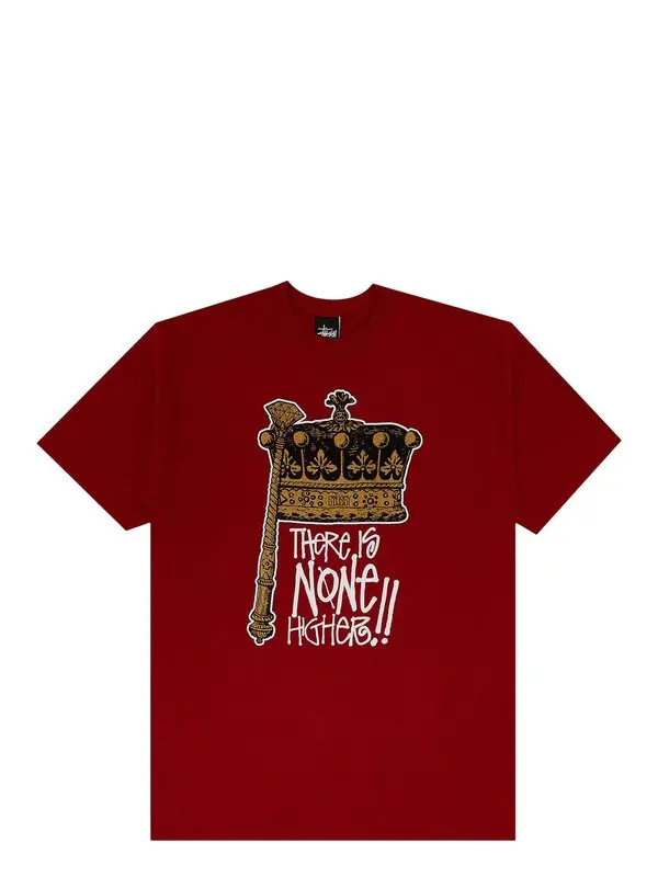 StÜssy None Higher Tee - Red