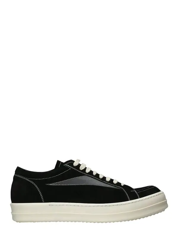 Rick Owens Luxor Vintage Low Sneakers - Black