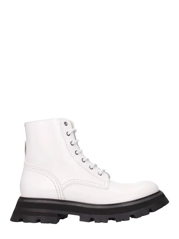 Alexander McQueen Wander Boot - White