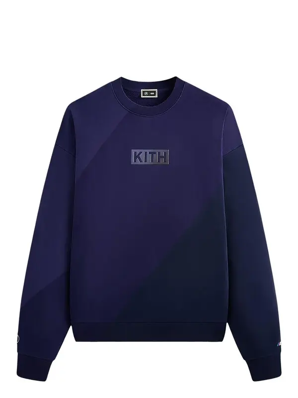 Kith X Bmw Technoviolet Vintage Nelson Crewneck - Purple