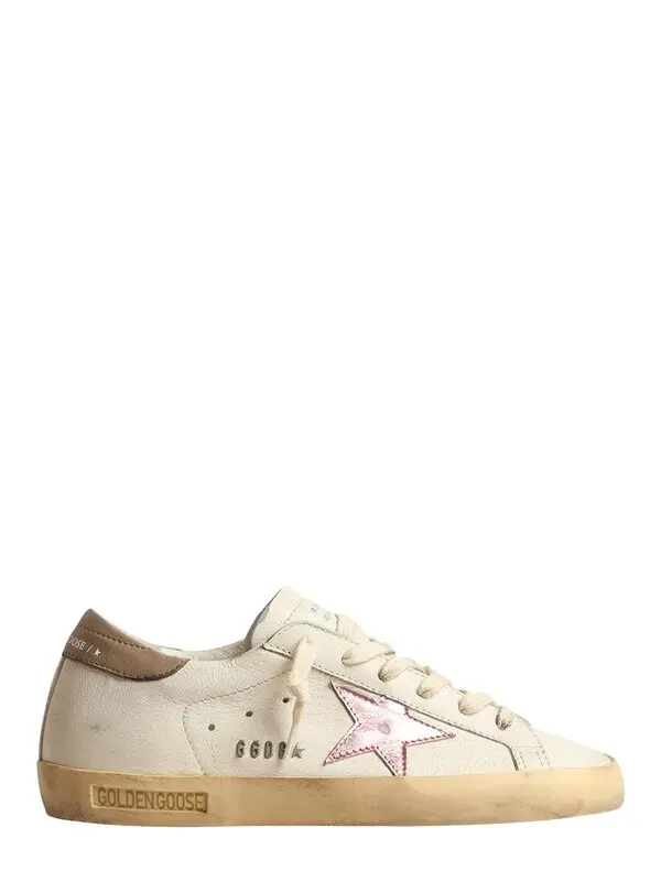 GOLDEN GOOSE Superstar Nappa Sneakers - White