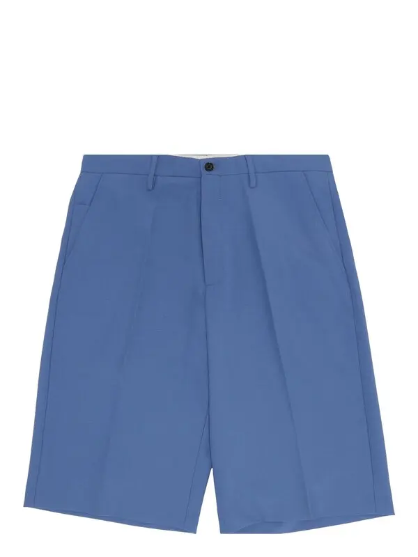 Supreme Wool Trouser Short - Blue