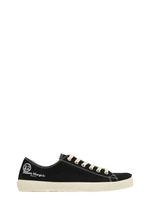 MAISON MARGIELA Tabi Lace Up Sneaker - Black