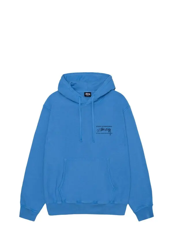 StÜssy Smooth International Hoodie - Blue