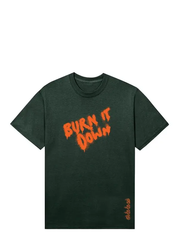 ANTI SOCIAL SOCIAL CLUB Burn It Down 2 Tee - Green