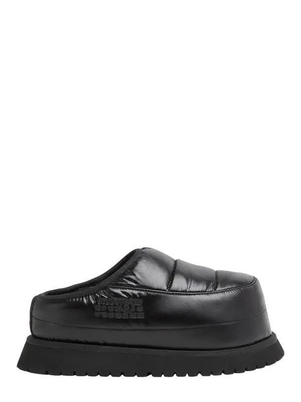 MAISON MARGIELA Après Ski Slippers - Black
