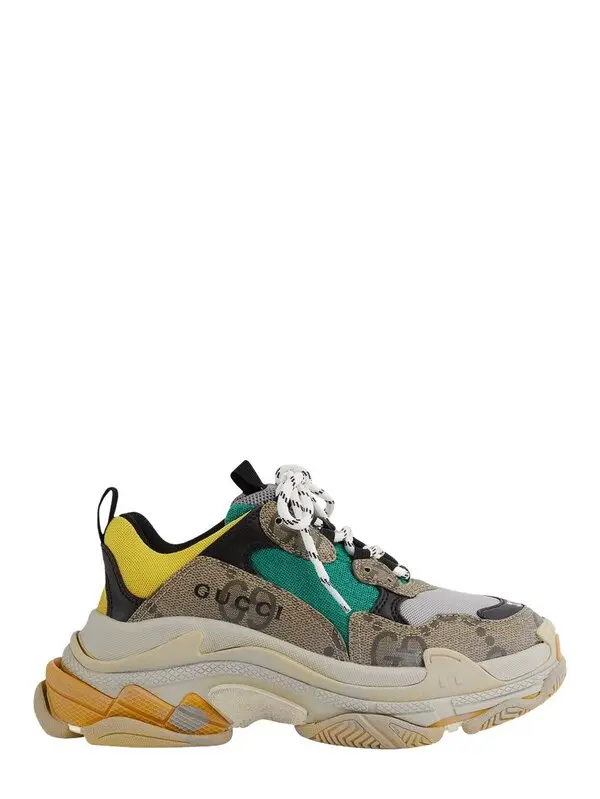 Balenciaga Gucci X Triple S Sneakers - Multicolor