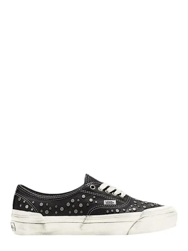 VANS Authentic 44 Lx Studded Leather Sneakers - Black