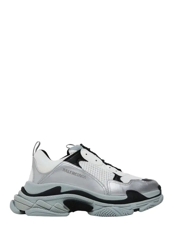 Balenciaga Triple S Sneaker - Silver