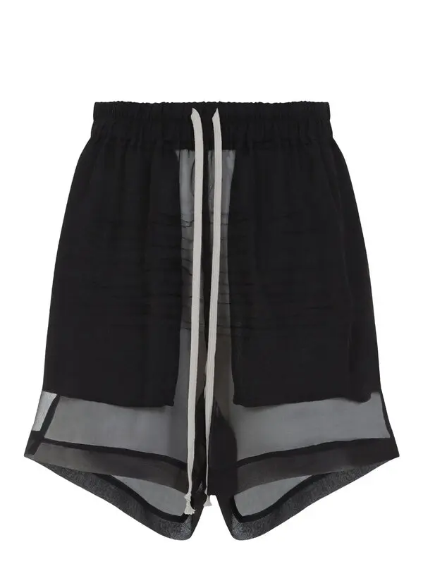 Rick Owens Board Shorts - Black
