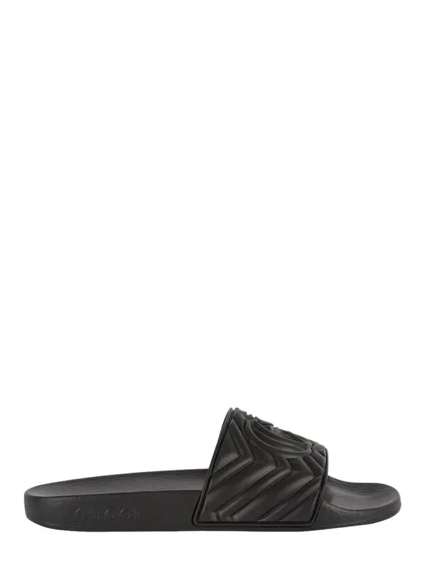 Gucci Quilted Slide - Black