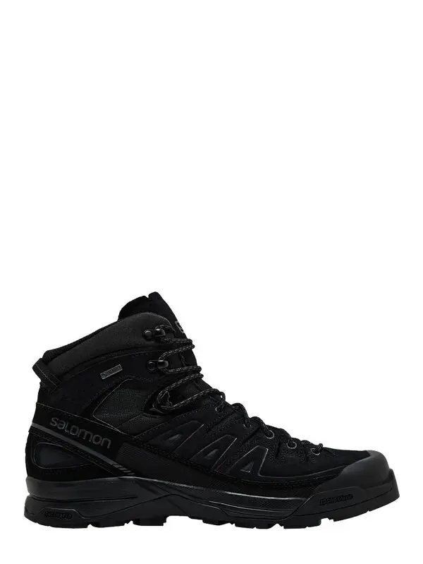 SALOMON X-alp Mid Leather Gore-tex Boots - Black