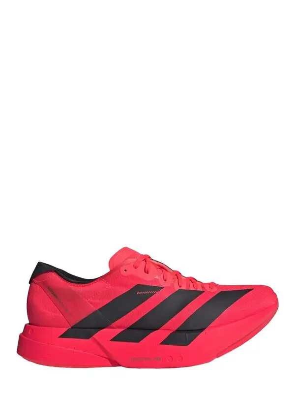 Adidas Adizero Adios Pro 4 'lucid Black' Athletic Sneakers - Red