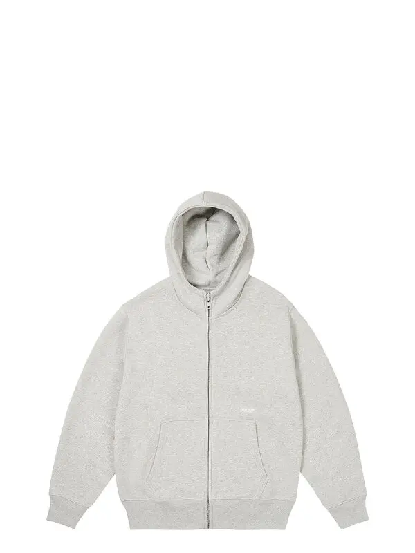 PALACE 5g Zip Hood - Grey