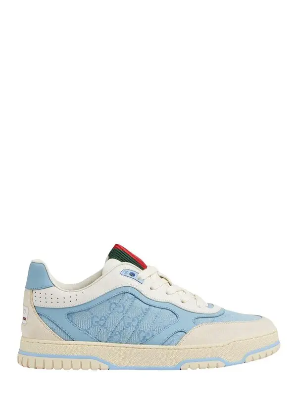 Gucci Re-web Gg Canvas Sneakers - Blue