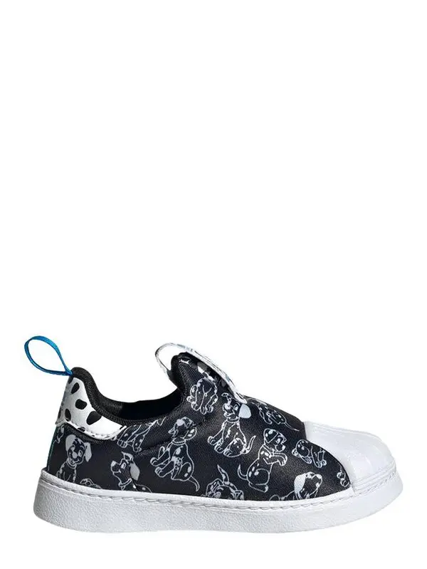 Adidas Disney X Superstar 360 I '101 Dalmatians Puppy Print' Sneakers - Black