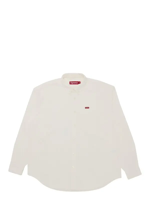 Supreme Small Box Denim Shirt - White