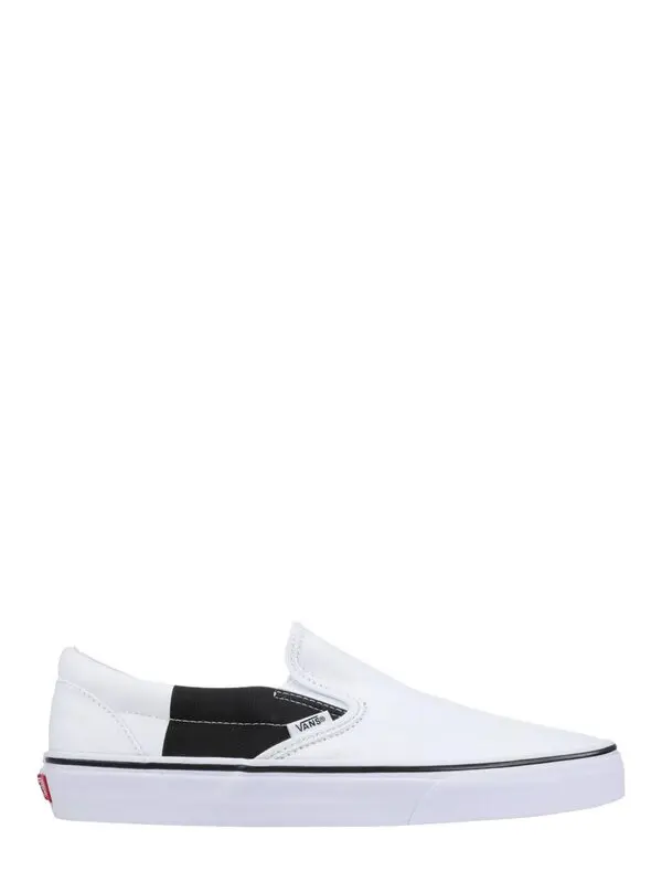 VANS Classic Slip-on Mega Checker - White