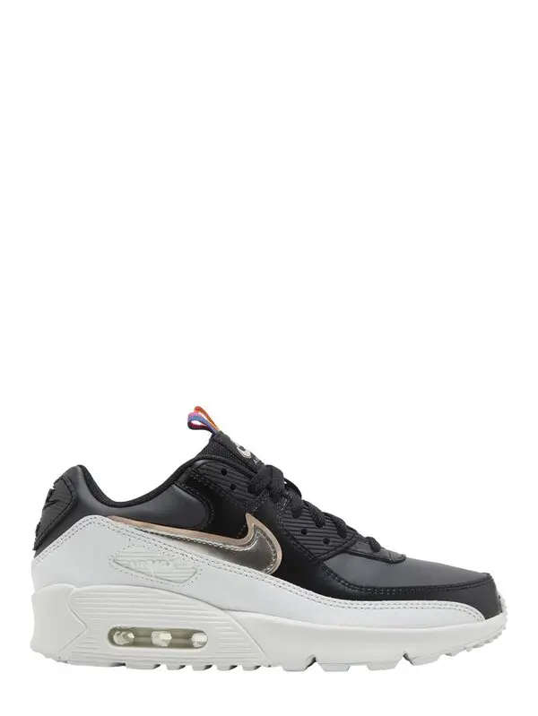 Nike Air Max 90 Leather Se Gs Sneakers - Black