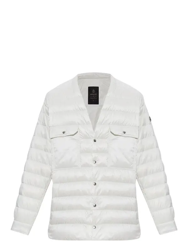 Moncler Woven Outershirt - White