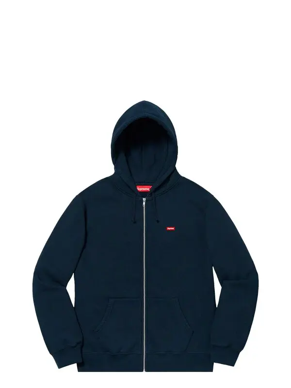 Supreme Small Box Zip Up Sweatshirt - Blue