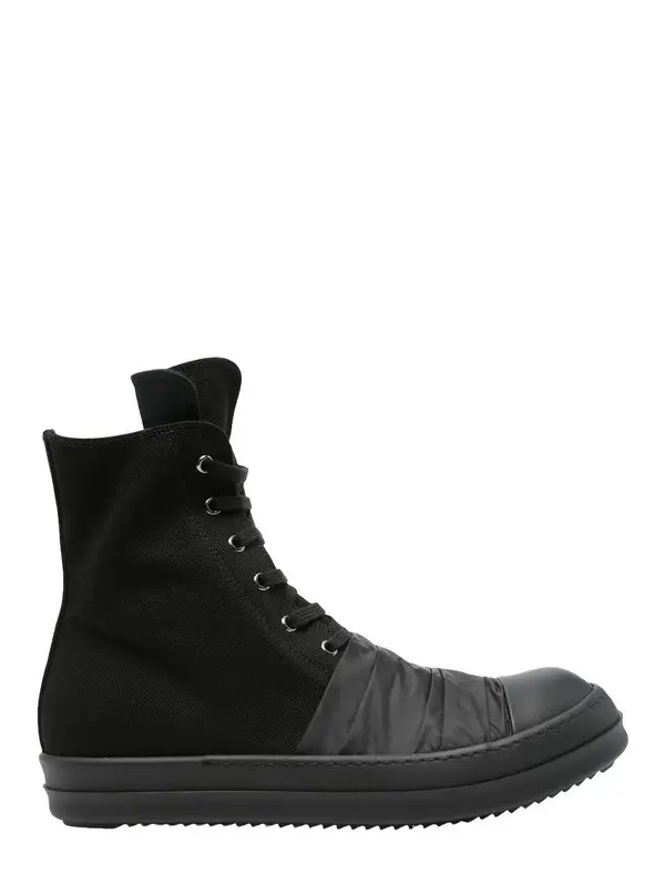 Rick Owens Hollywood Hustler High-top Sneakers - Black