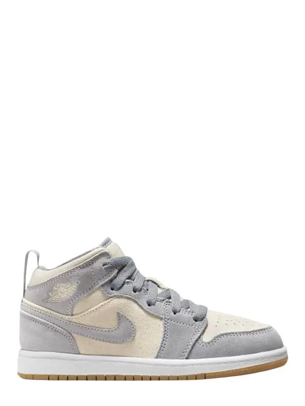 JORDAN 1 Mid Se Ps Sneakers - Cream