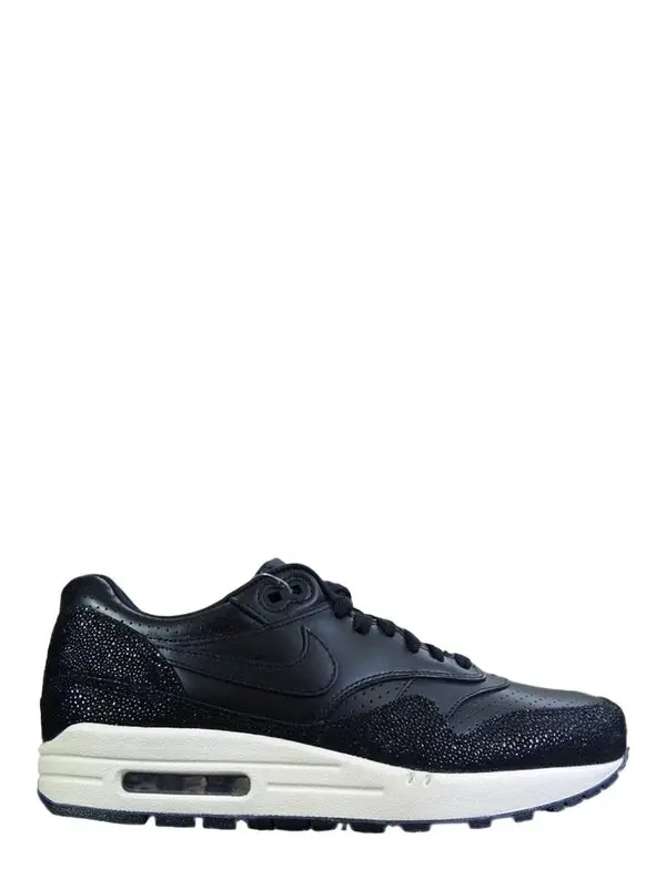 Nike Air Max 1 Leather Pa Sneakers - Black